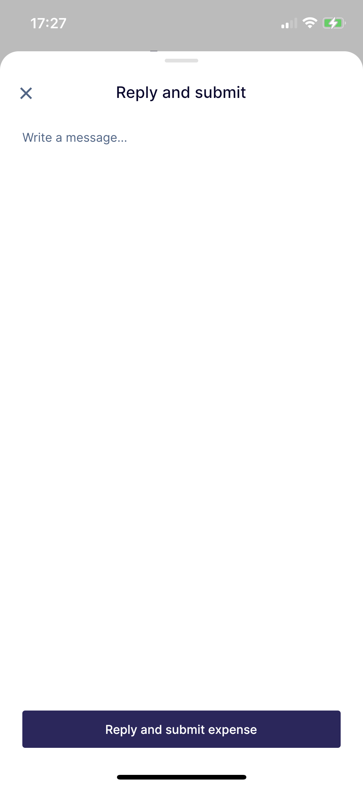 Rejected expense – Rydoo